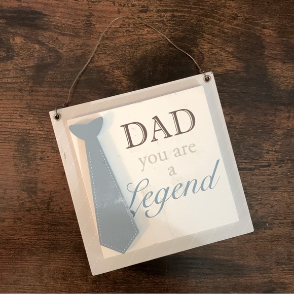 Wall Decor | Dad You Are A Legend Wood Sign | Poshmark